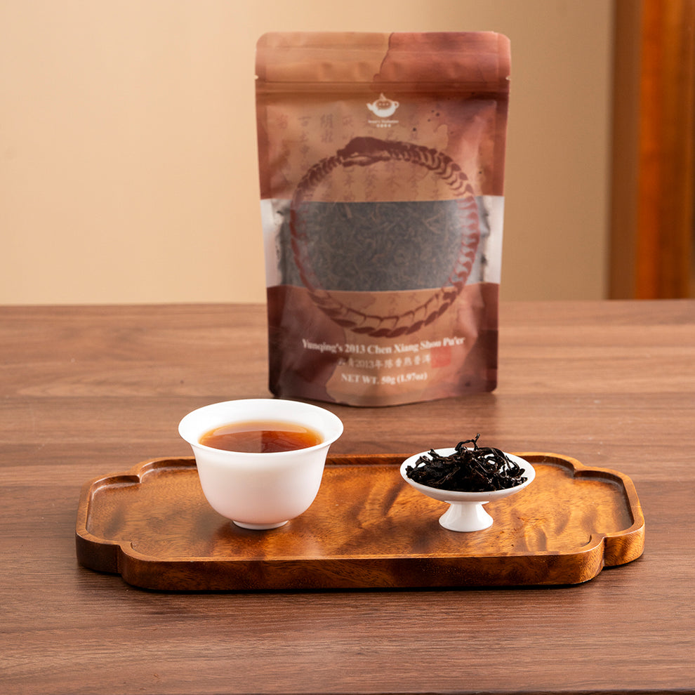 Yunqing's 2013 Chen Xiang Shou Pu'er – Jesse's Teahouse